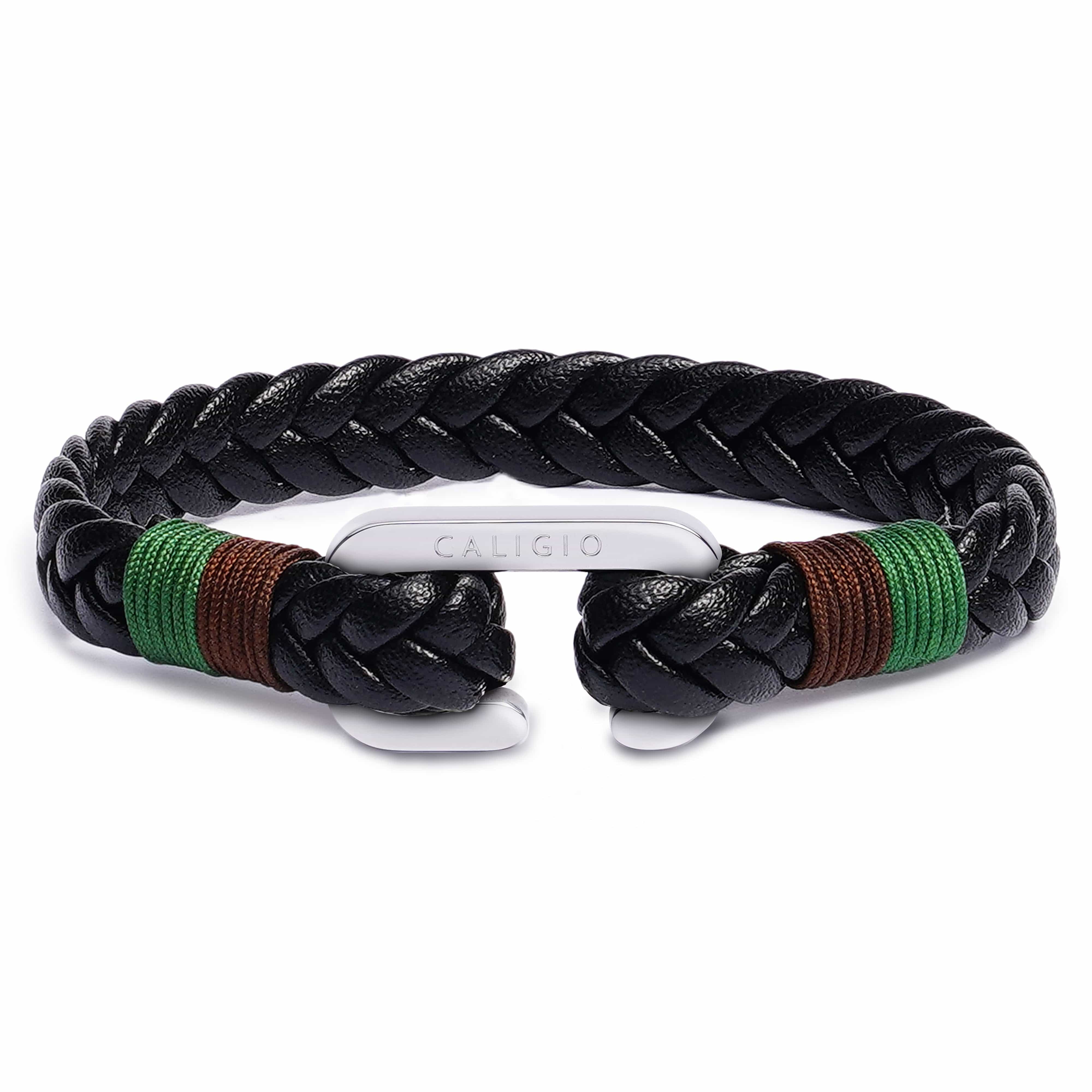 Buy Men’s Leather Bracelet - Prime Weaving by Caligio – CALIGIO