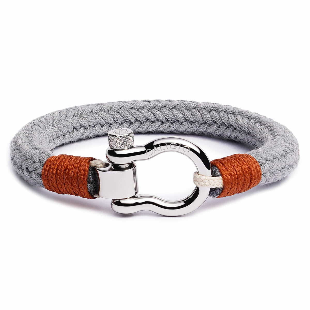 Omega Bracelet Perfect Nautical Shackle rope Bracelet by Caligio CALIGIO