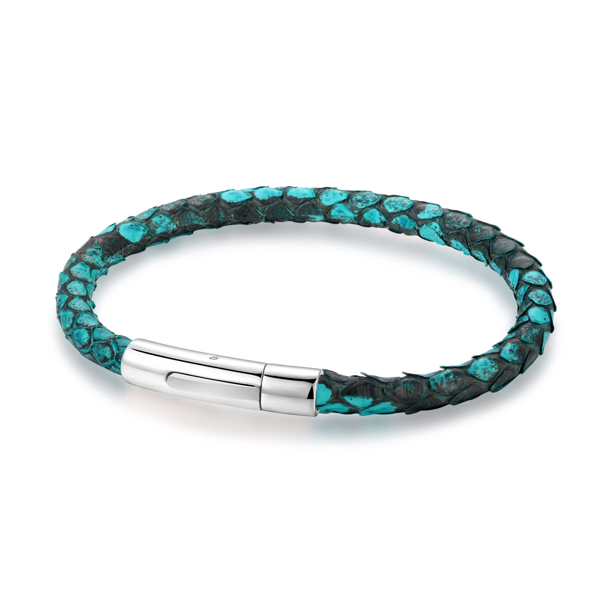 Buy Python Bracelet with Original Design - Wild Turquoise Python – CALIGIO